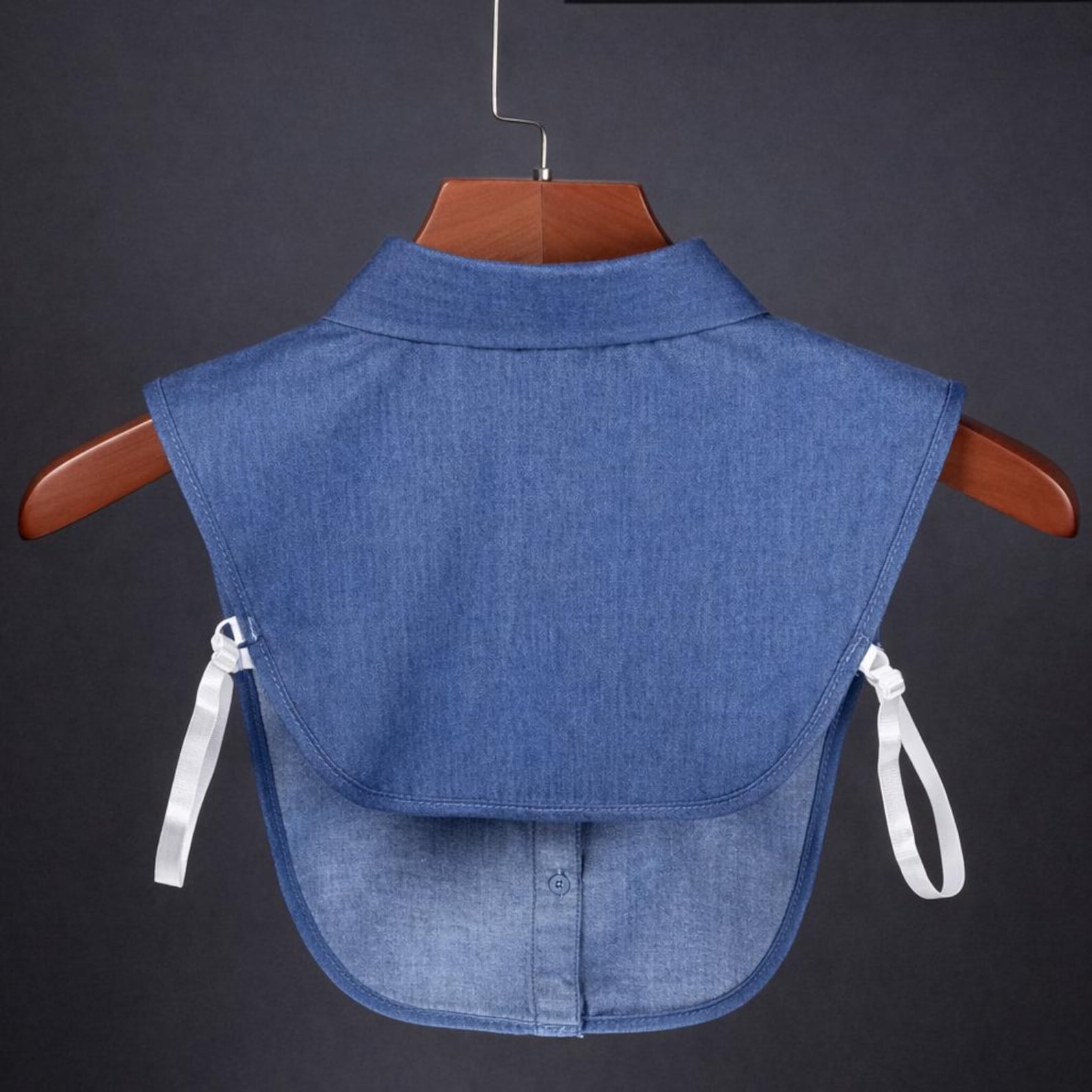 Blue Denim False Classic Cotton Collar Design for Women Girls Ladies ...