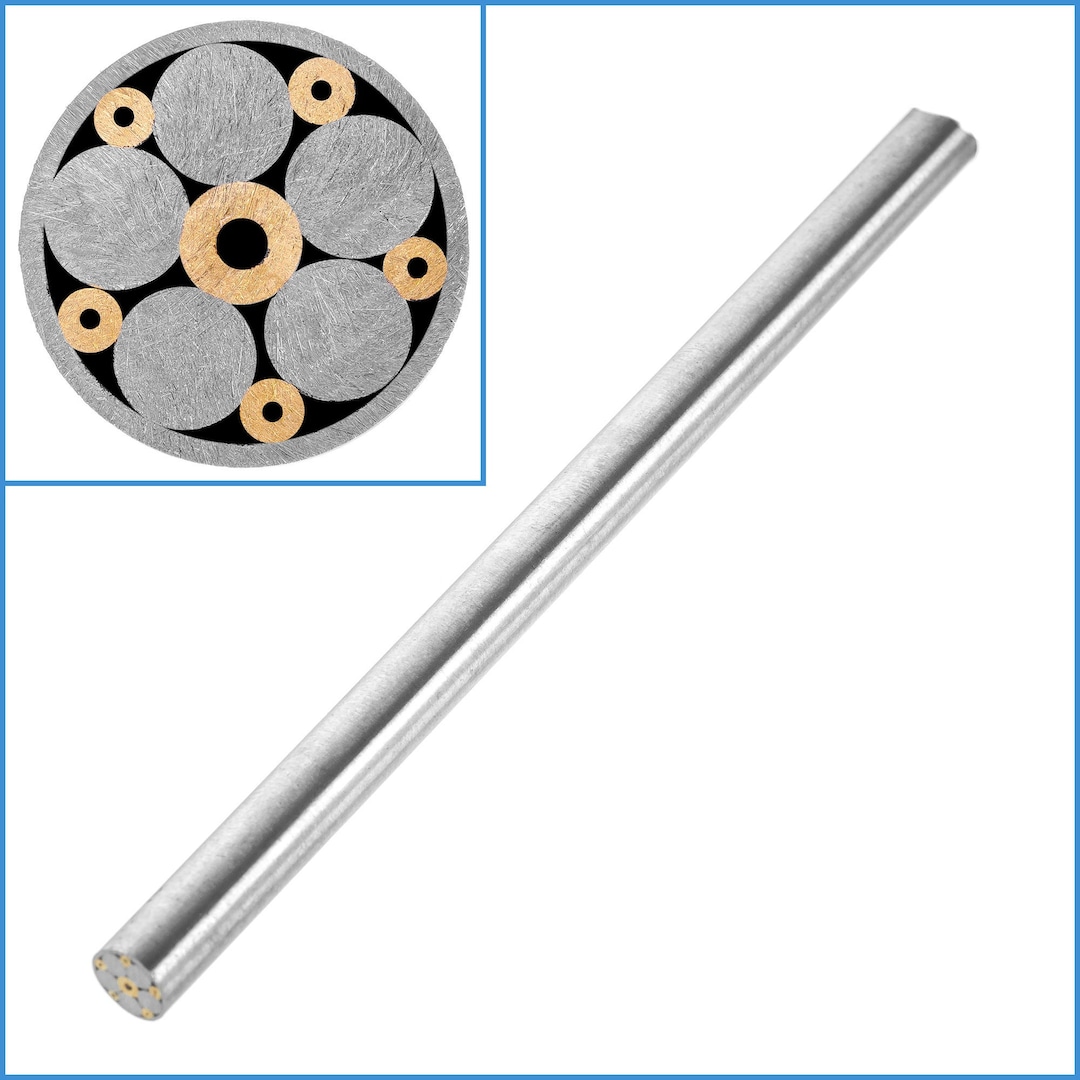 6mm X 90mm Mosaic Pin Rivet Knife Handle Rod Screw Solid Stainless ...