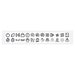 26pcs Dishwasher Symbols Self Adhesive Control Panel Label - Black ...