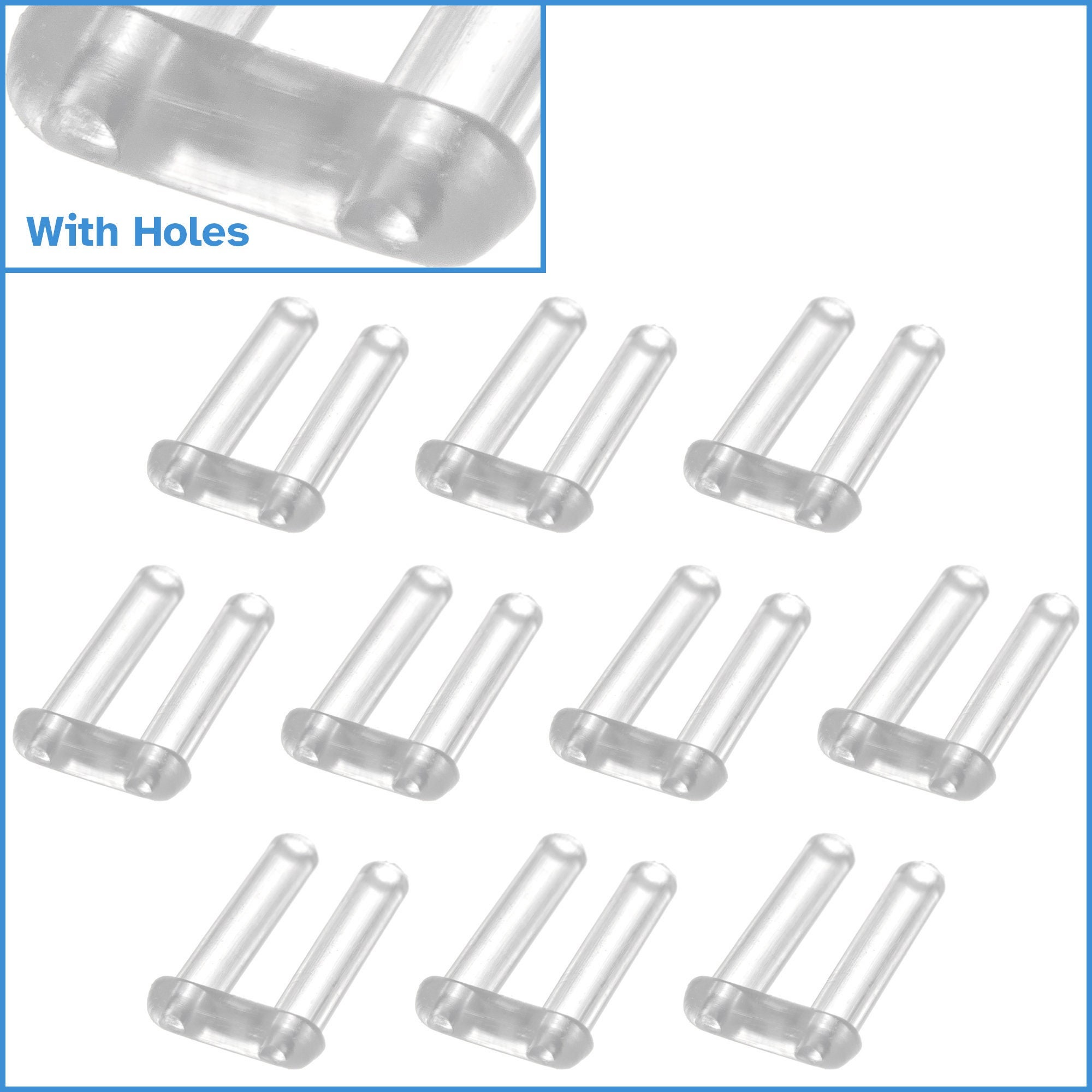 10pcs 1.5mm X 7mm Rimless Glasses Double Plug Grommet Insert - Etsy