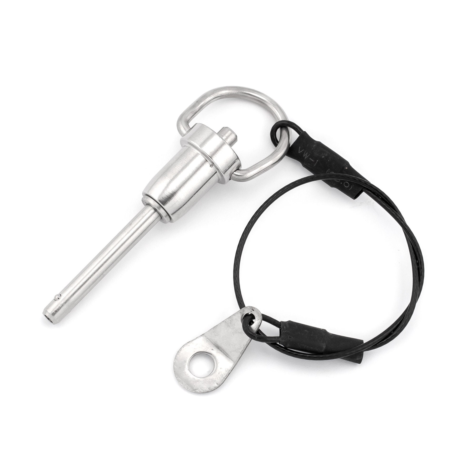 5mm X 30mm Quick Release Ball Lock Pin With 26cm Wire Cable Stainless ...
