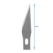10pcs 8mm Sharp Pointed Tapered Scalpel Blade With 1pc Aluminium Handle ...