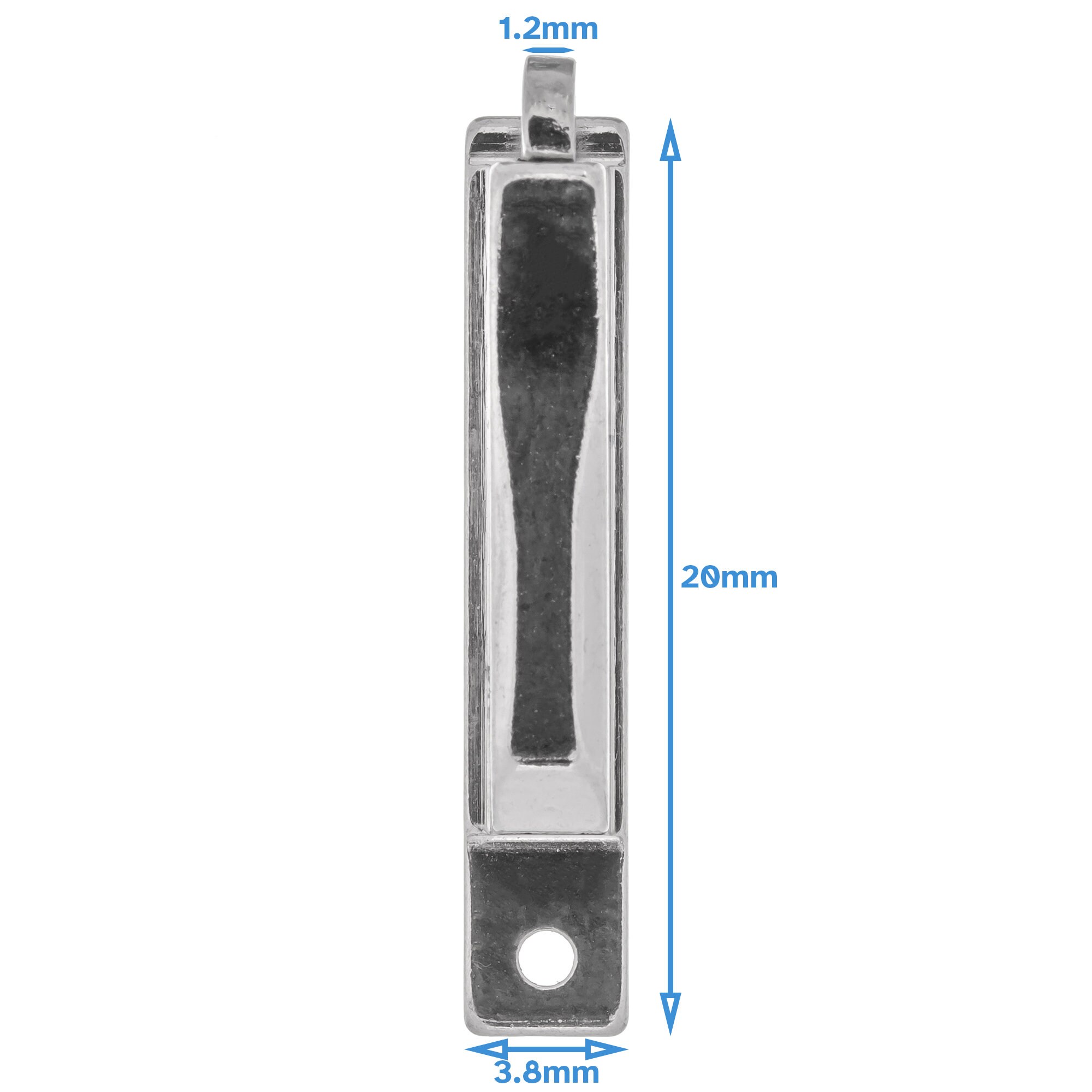 2pcs 20mm X 1.2mm Glasses Barrel Spring Hinge Frame Joint Repair ...