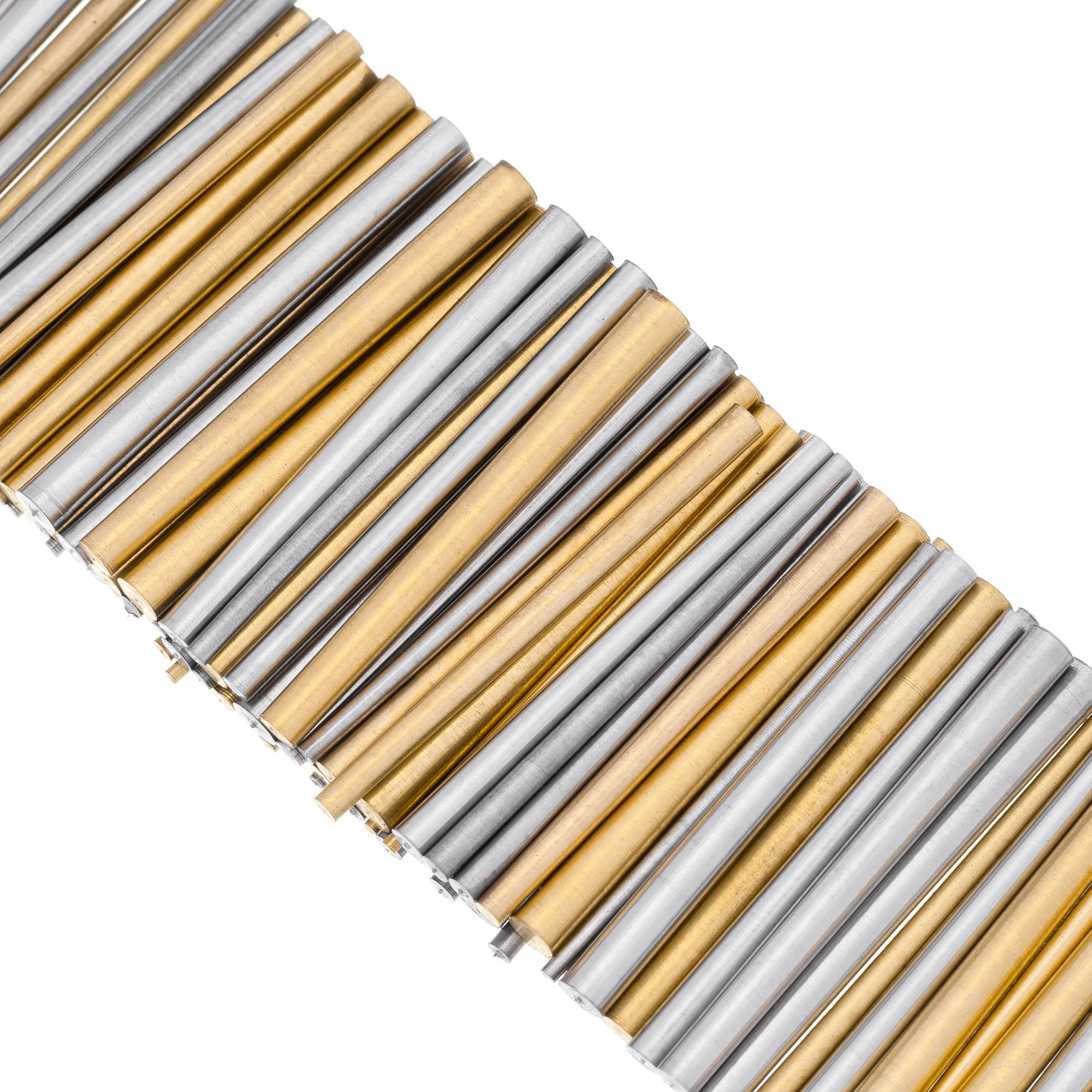 100pcs 26mm 1 Steel Brass Assorted Clock Taper Pin Mixed Mix Size Micro ...