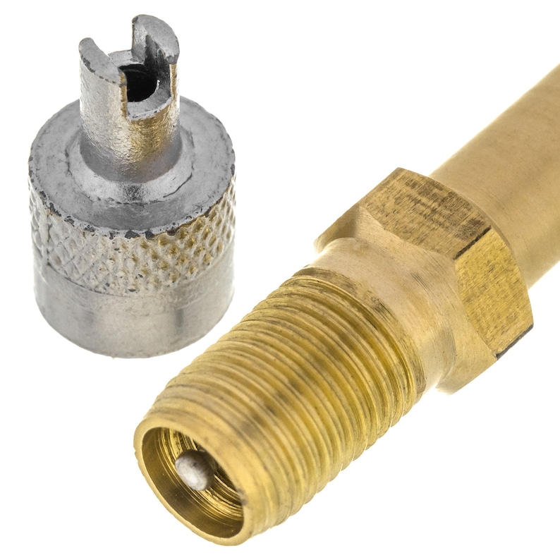 140mm Schrader Valve Brass Extension Pole With Cap Truck Car Wheel Tire ...