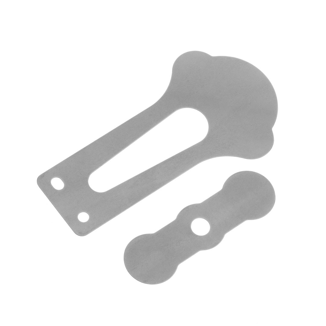 2pcs 79mm & 52mm Cast Steel Air Compressor Reed Valve Plate Fitting Set ...