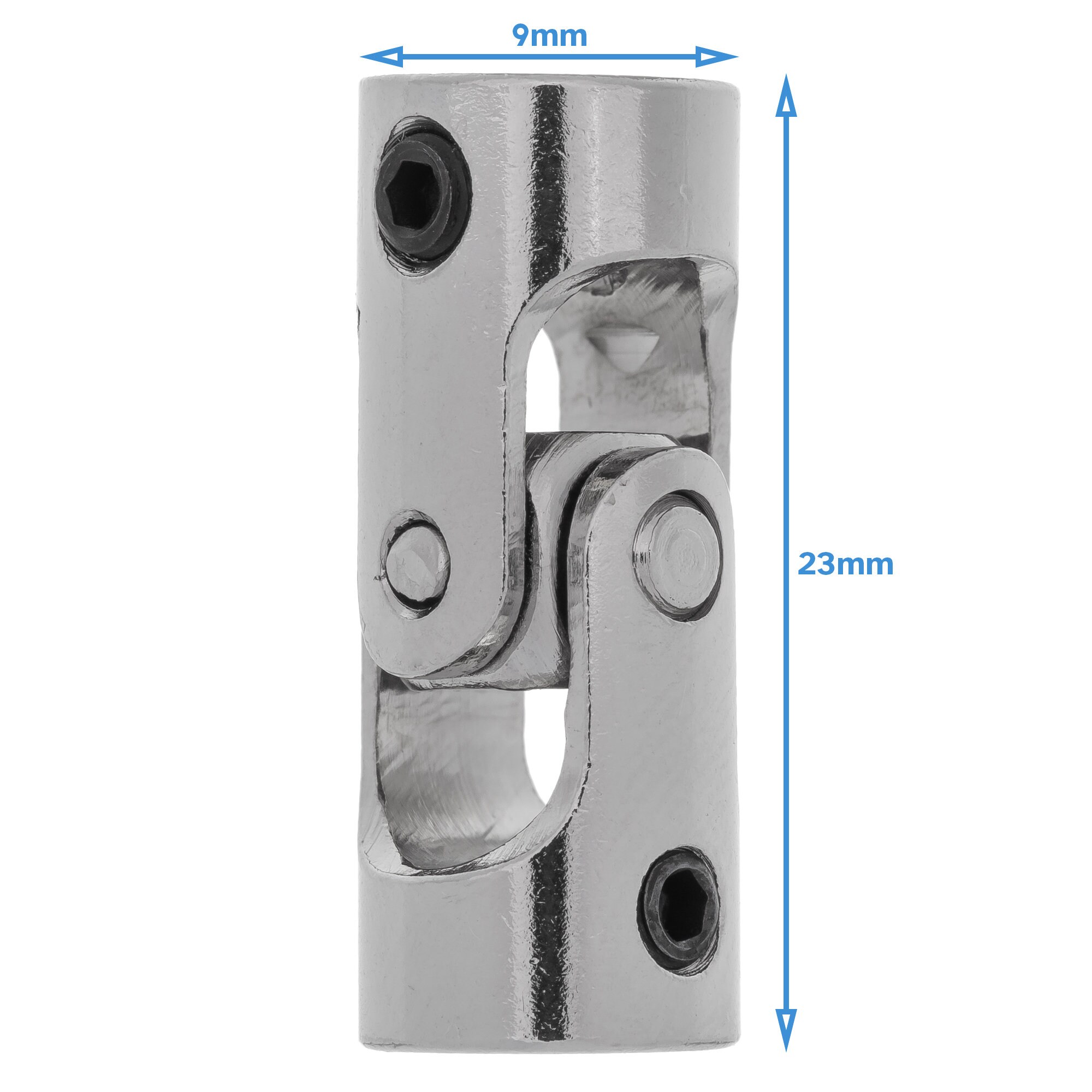 3.17mm to 4mm Stainless Steel Universal Joint Connector Rotary Motor ...