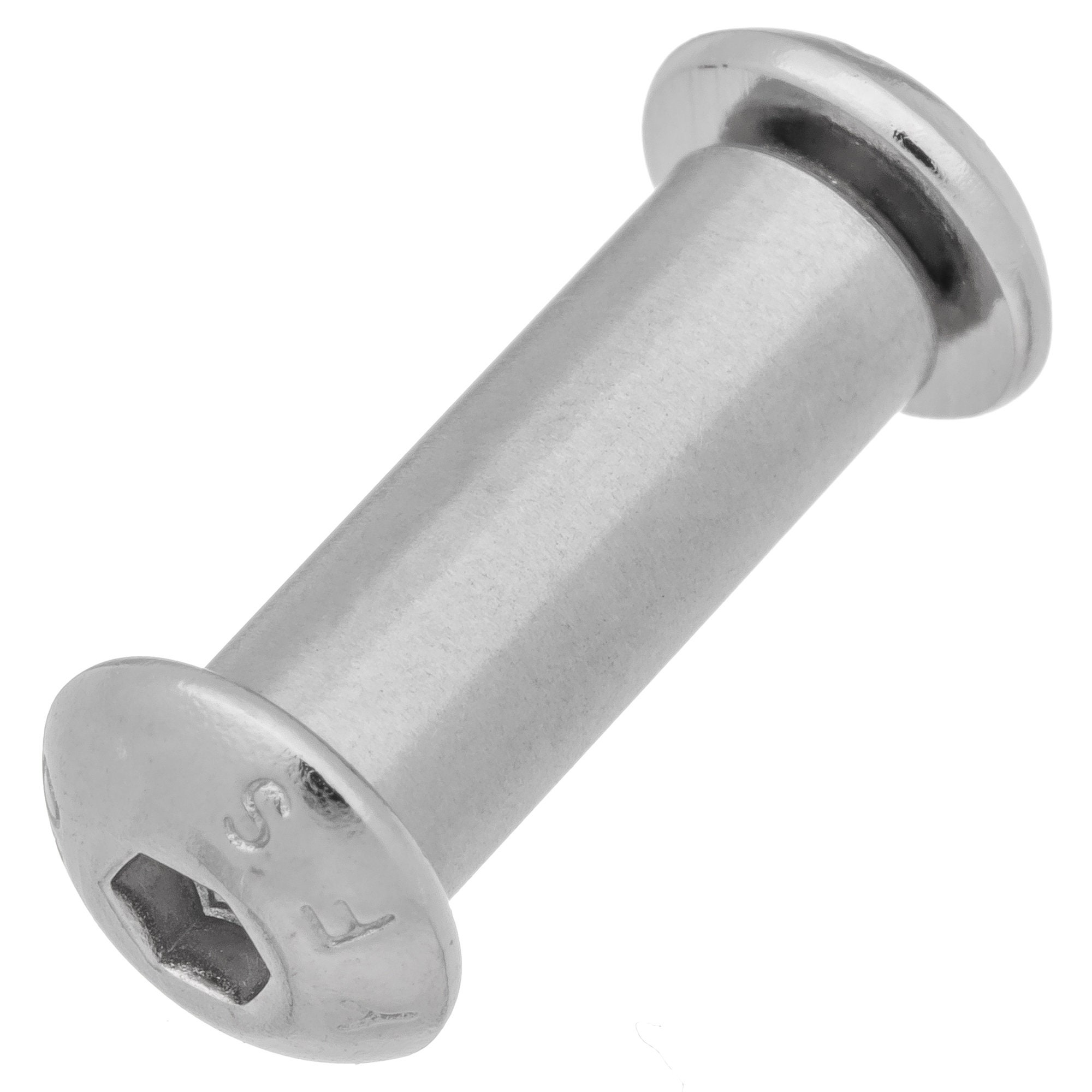4pcs 5mm Silver Rivet for Knife Handle Hex Dome Head Screw Bolt Forming ...