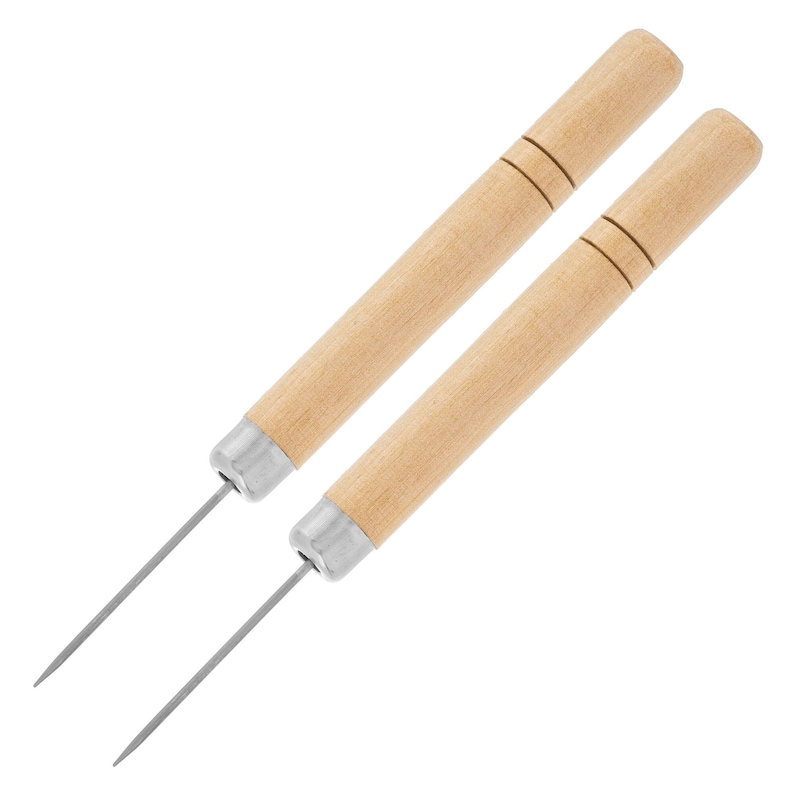2pcs Metal Soldering Pick Wooden Handle Heat Insulation Solder Work ...