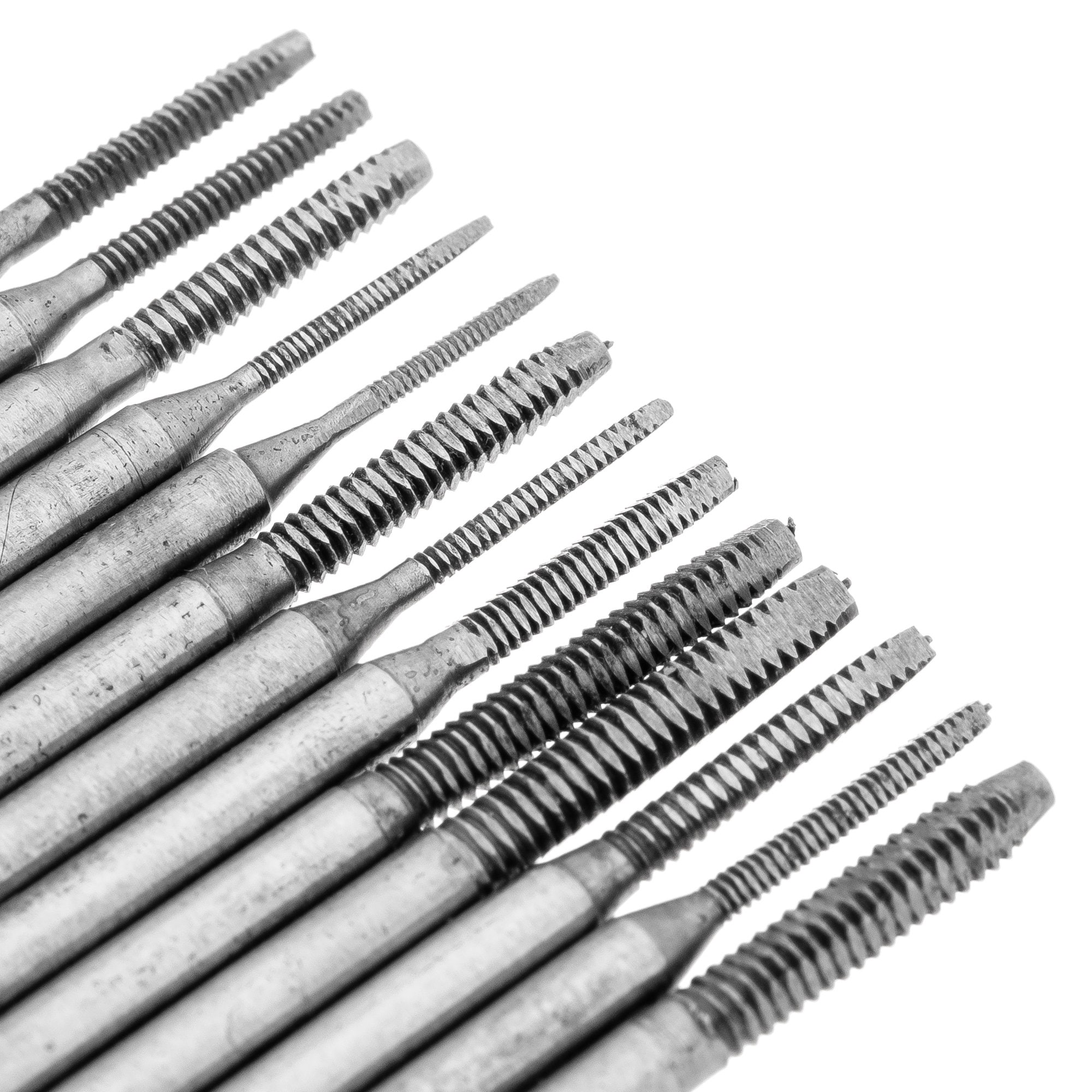 14pcs 0.7mm 2mm Tap & Die Screw Plate Internal External Thread ...