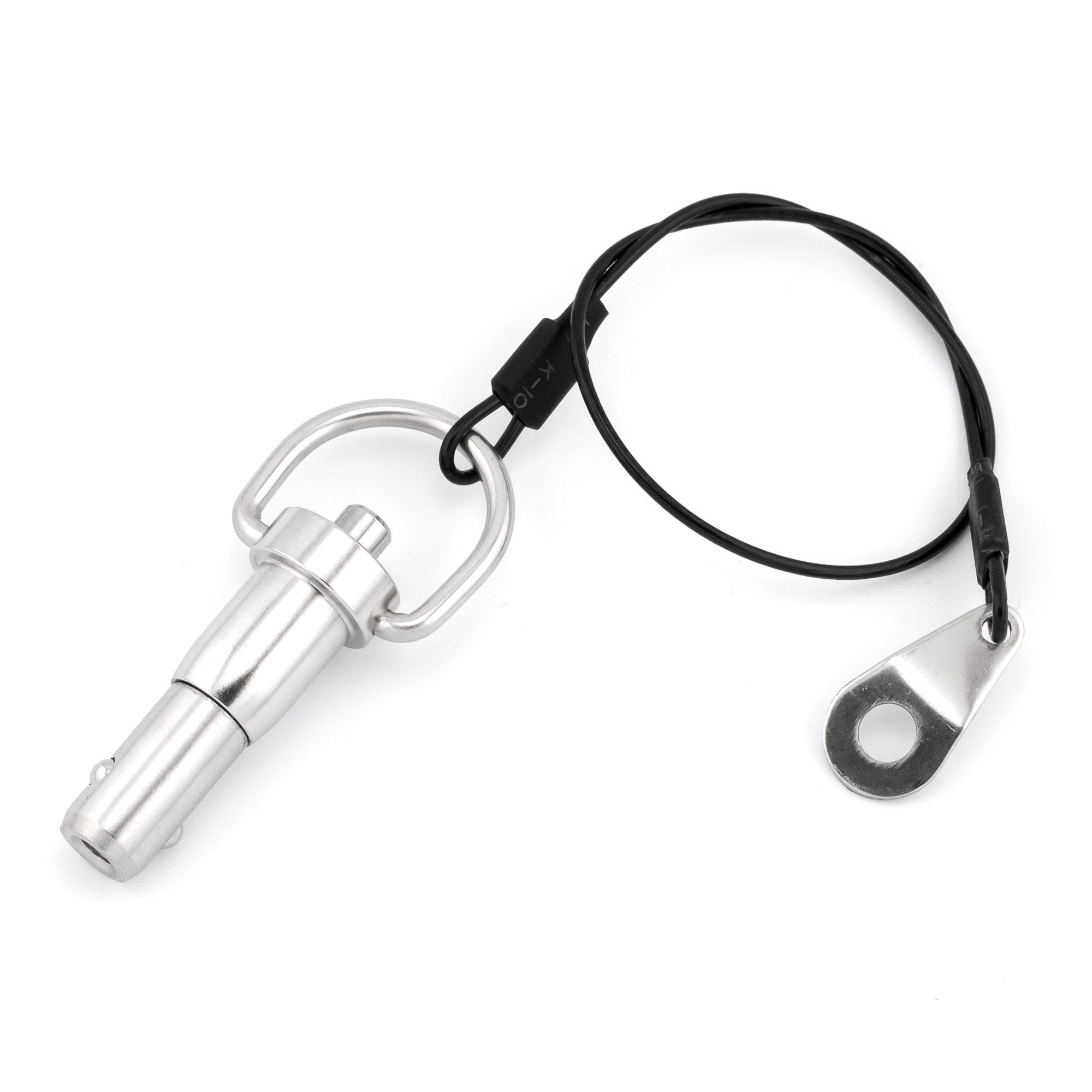 10mm X 10mm Quick Release Ball Lock Pin With 26cm Wire Cable Stainless ...