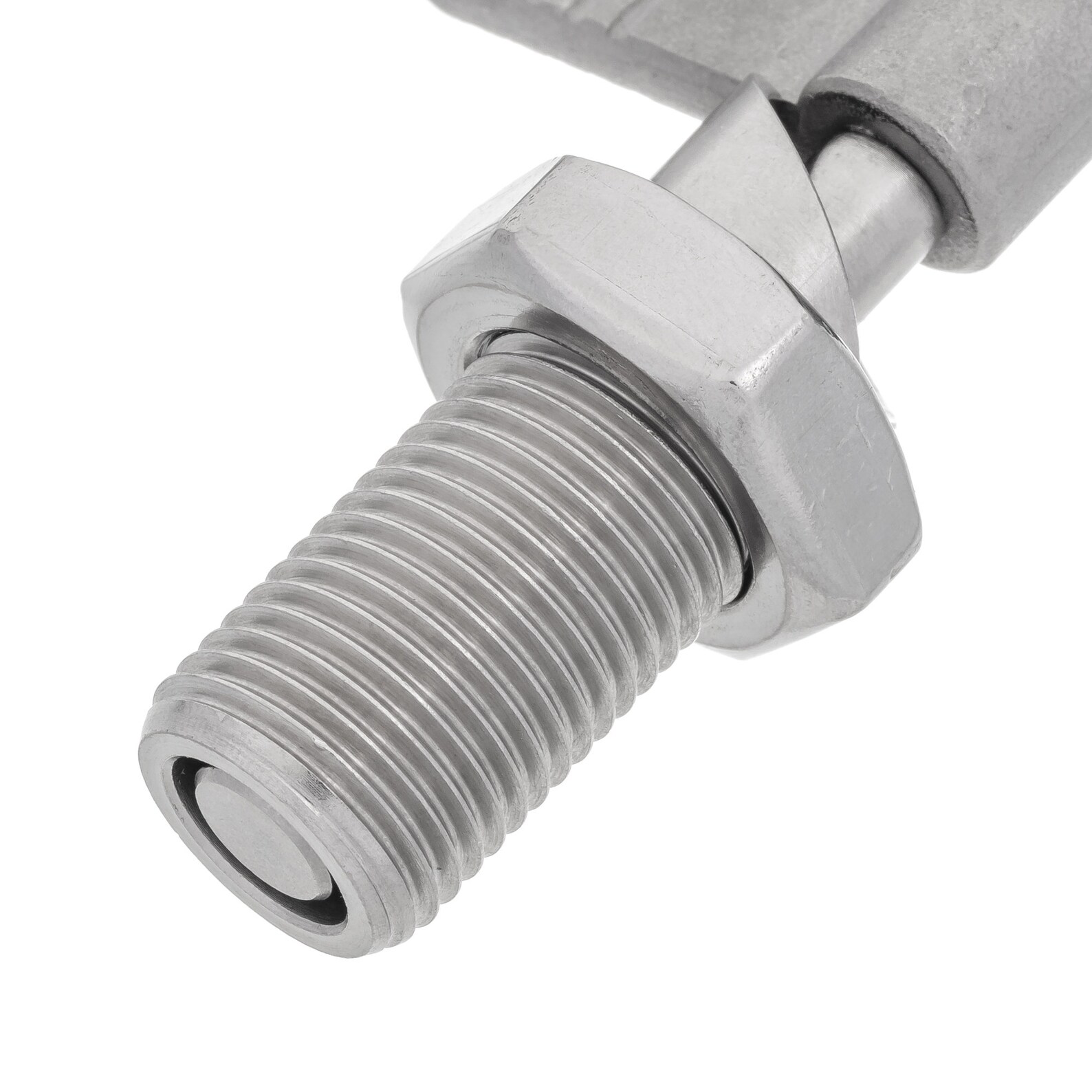 1pc M16 X 8mm Lever Indexing Spring Plunger With Stop Notch Stainless ...