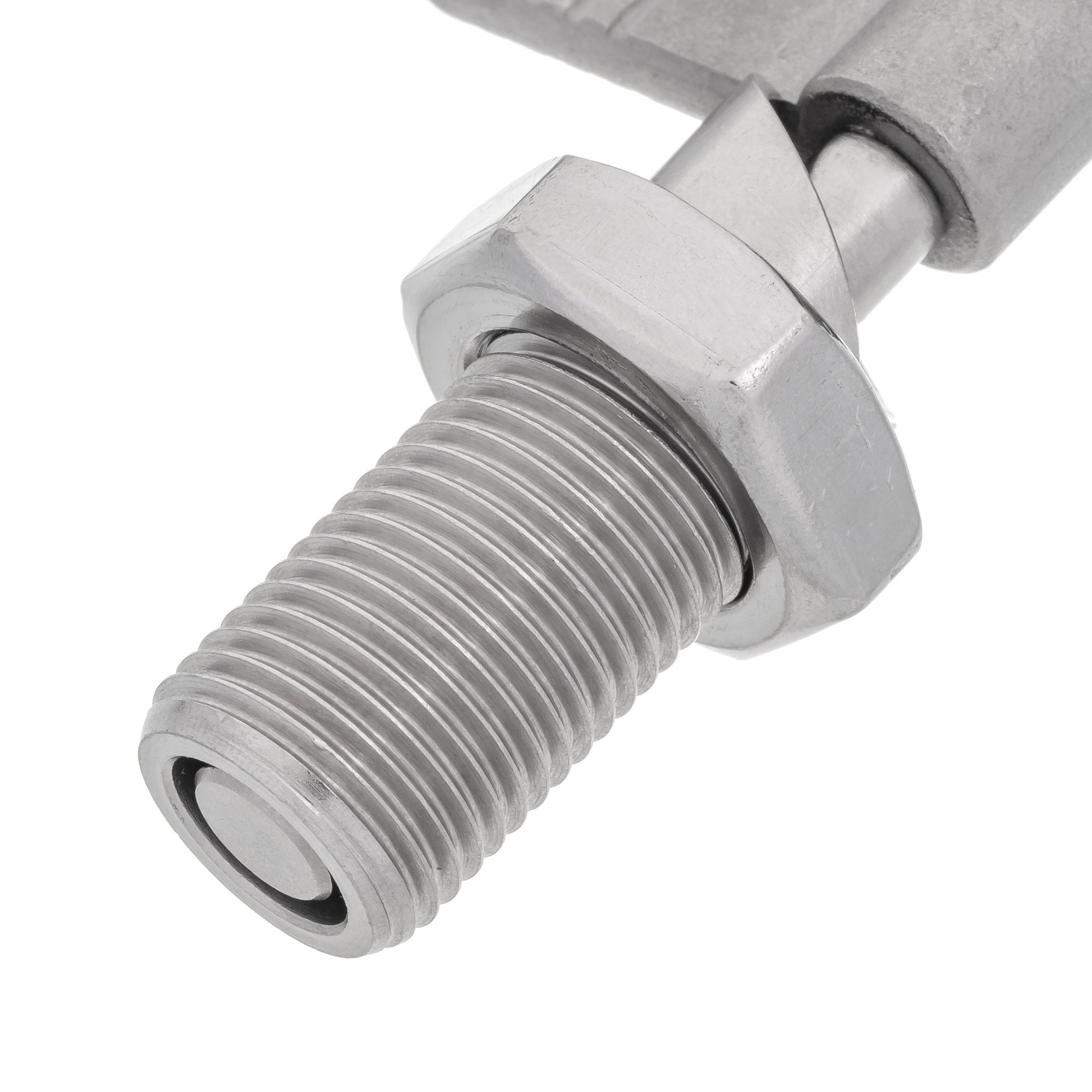 1pc M16 X 8mm Lever Indexing Spring Plunger With Stop Notch Stainless ...