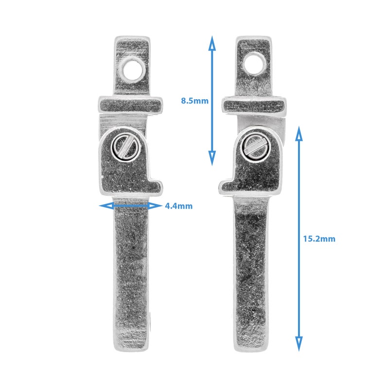 2pcs 2.5mm Glasses Barrel Hinge Stainless Steel Assembly Joint Repair ...