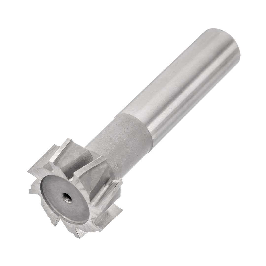 30mm X 12mm HSS T Slot Cutter 8 Flute Blade Woodruff Cutting Alloy Cast ...
