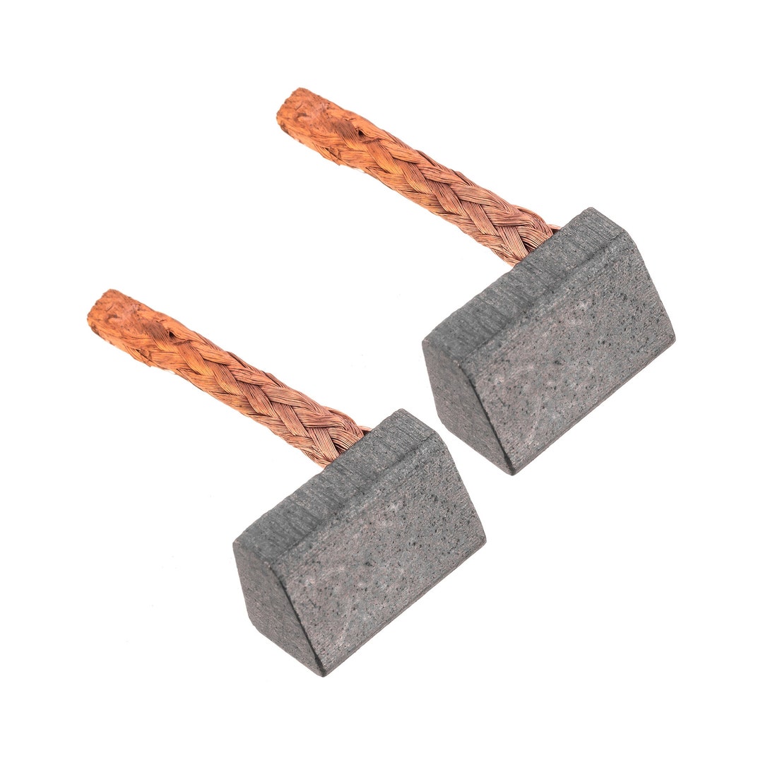 2pcs 16mm X 8mm X 4mm-7mm Carbon Motor Brush Copper Wire Electric ...