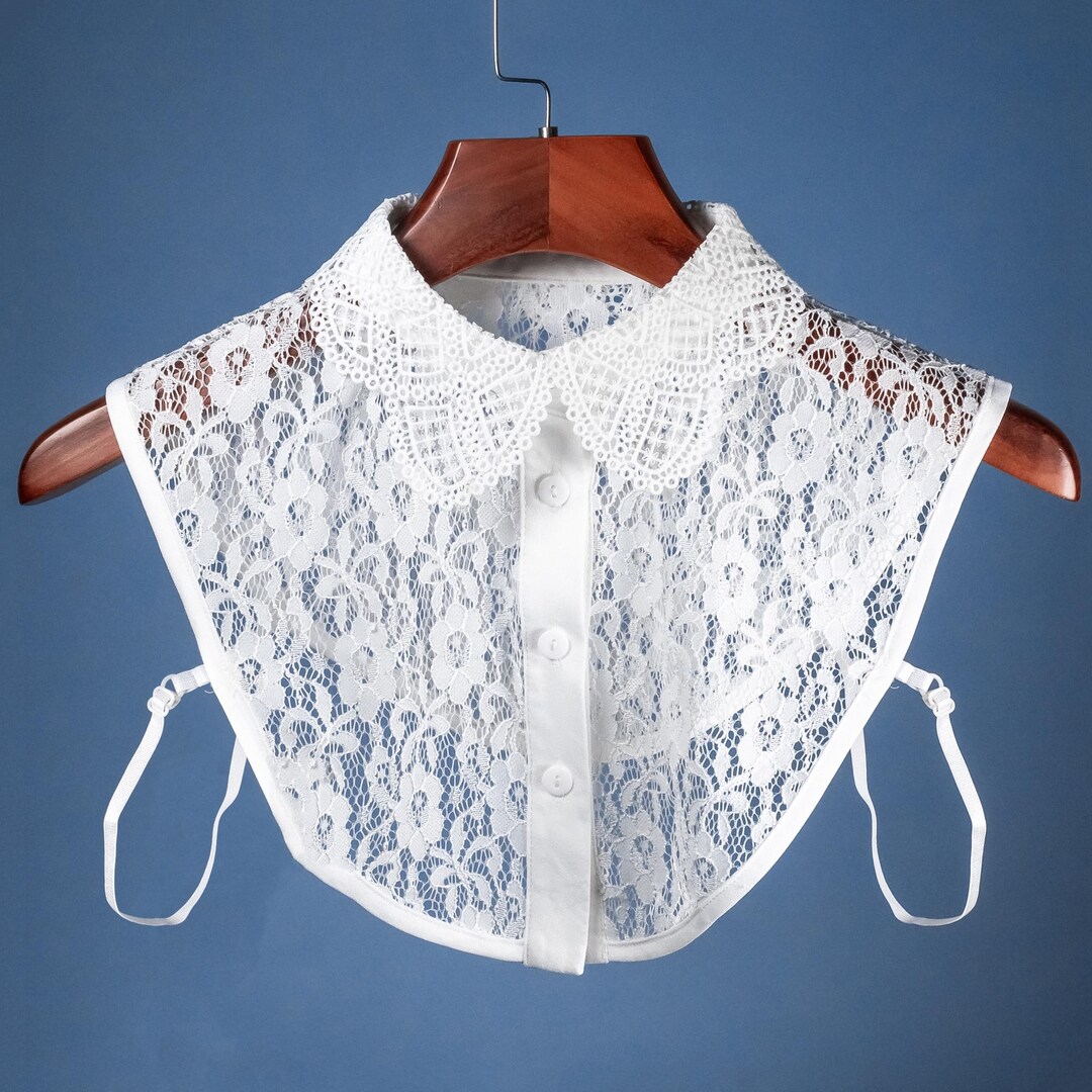 White Lace False Decorative Lace Collar Design for Women Girls Ladies ...