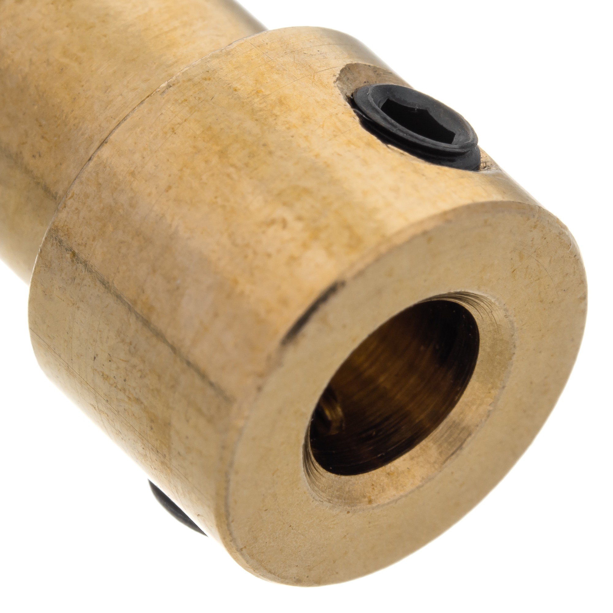 3mm to 4mm Brass Motor Shaft Coupler Solid Straight Drive Connector ...