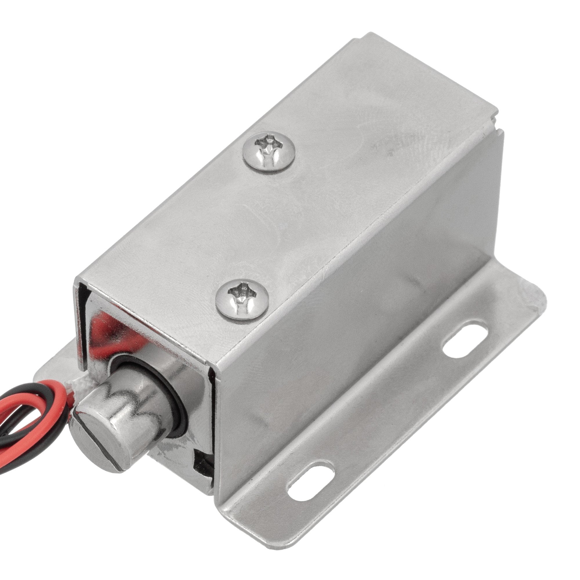 Round Electric Lock 12V Solenoid Latch locked When Powered - Etsy