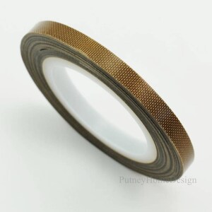 PTFE Non Stick Tape 5mm X 10metres Self Adhesive - High Temp ...