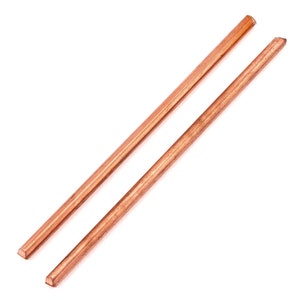 2pcs 4mm X 10cm Solid Copper Rod Knife Handle Rivet Screw Fastening ...