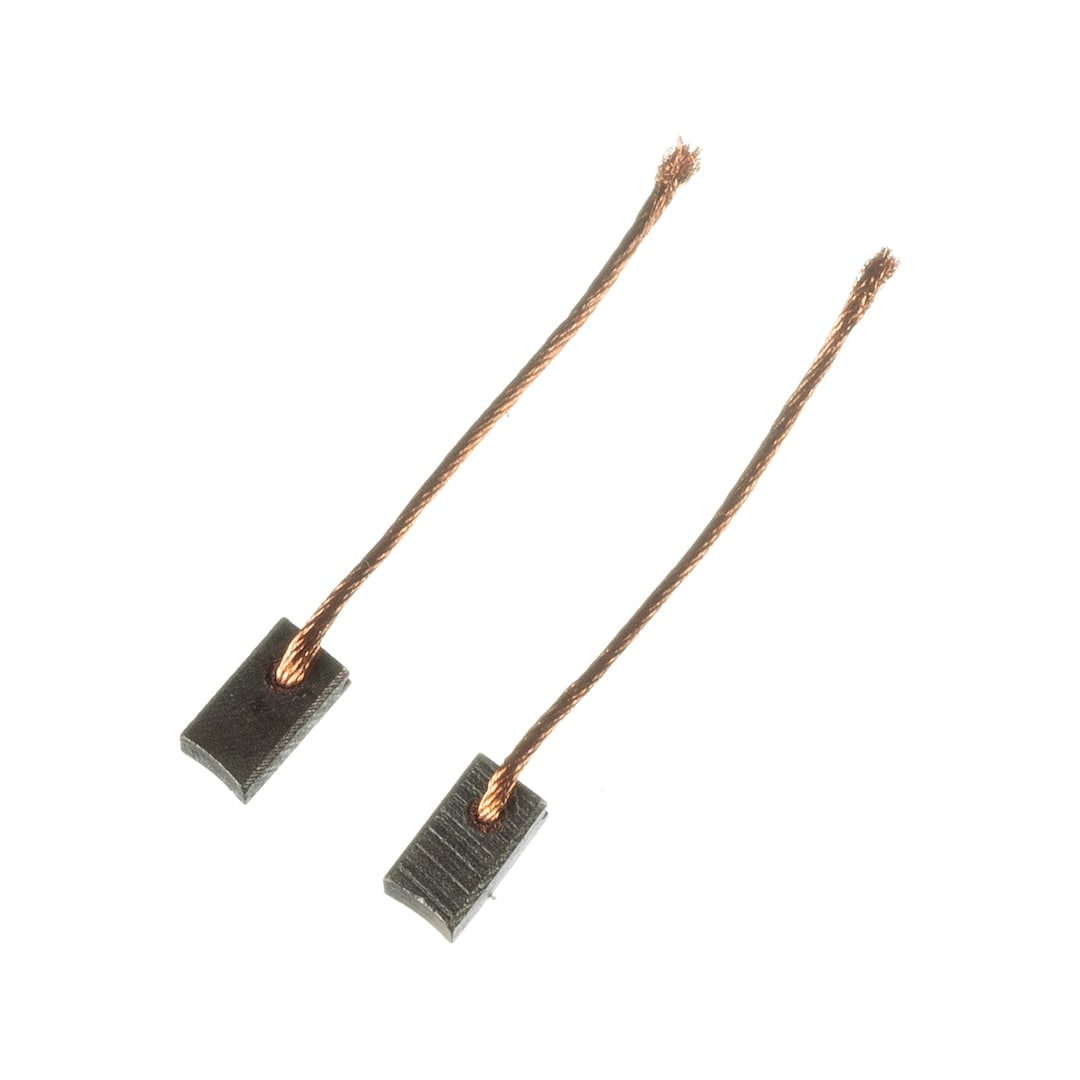 2pcs 10mm X 5mm X 5mm Carbon Motor Brush Copper Wire Electric ...