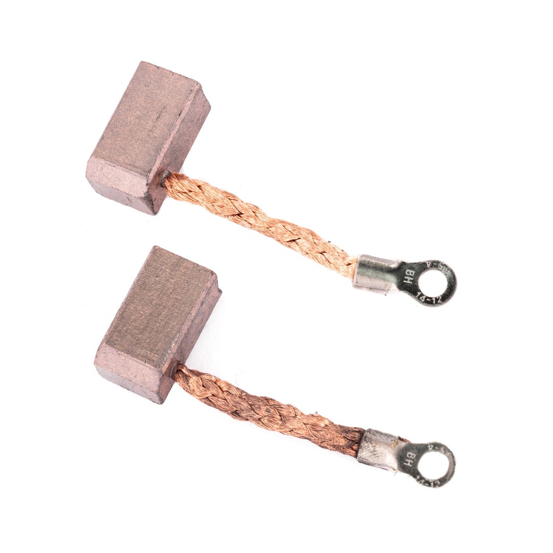2pcs 20mm X 11mm X 10mm Carbon Motor Brush Copper Wire Generator ...