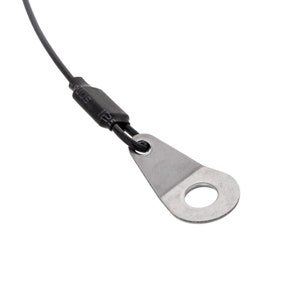 20mm X 20mm Quick Release Ball Lock Pin With 26cm Wire Cable Stainless ...