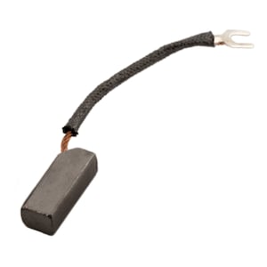 2pcs 25mm X 10mm X 8mm Carbon Motor Brush Generator Copper Wire ...