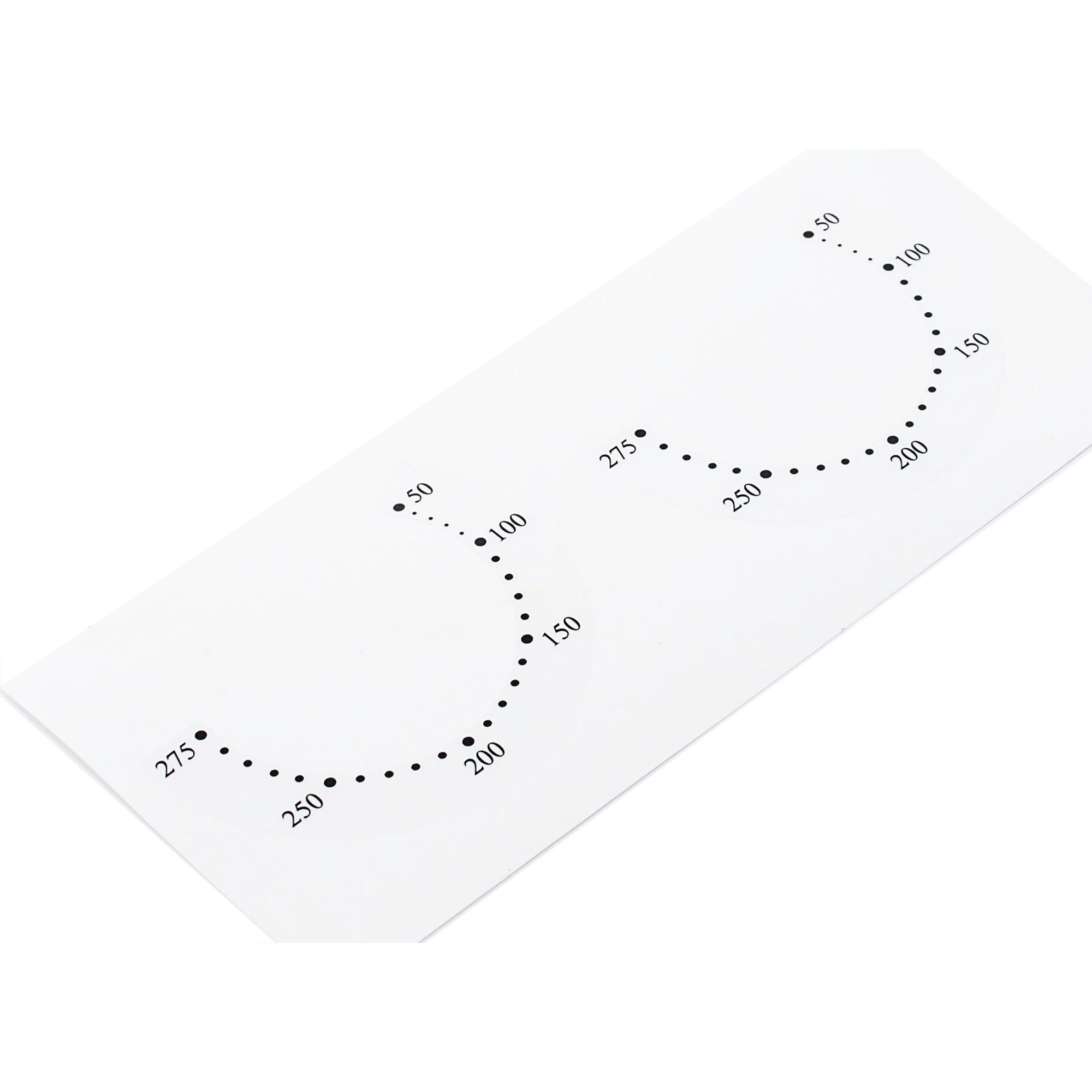 Black Text 2pcs 50-275 Degree Clockwise Temperature Stickers Stove Self ...