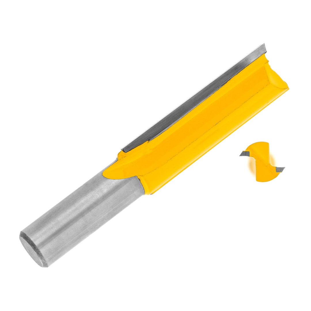 Straight 16mm X 51mm YG8 Carbide 2 Flute Router Bit 12mm Shank High ...