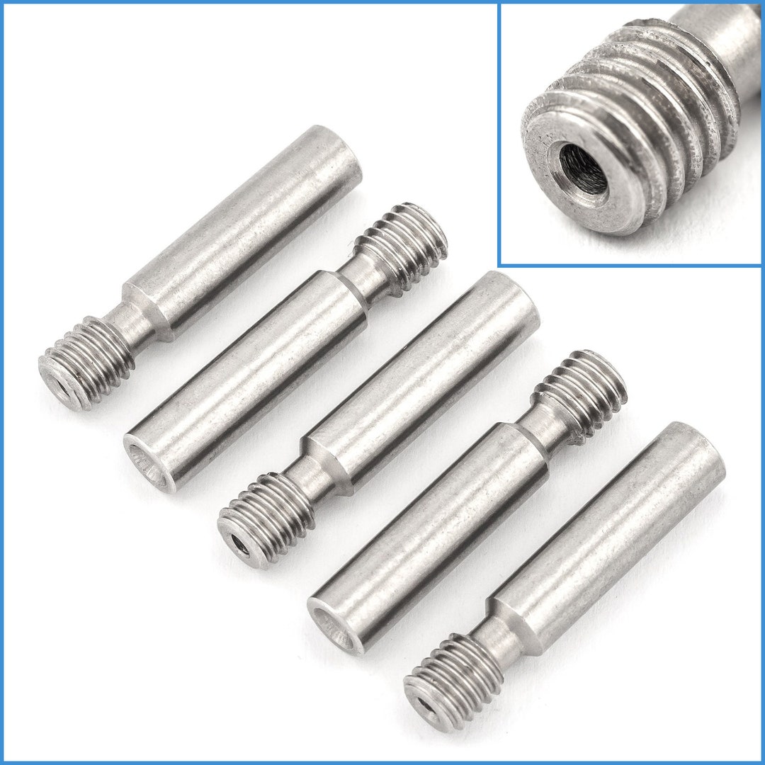 5pcs All Metal Throat Heat Break 3D Printer Hotend Stainless Steel ...