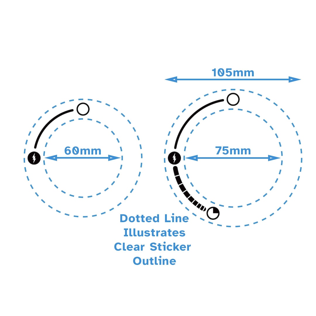2 Side Burner Dial Labels Suitable for Weber Genesis II / Spirit II ...