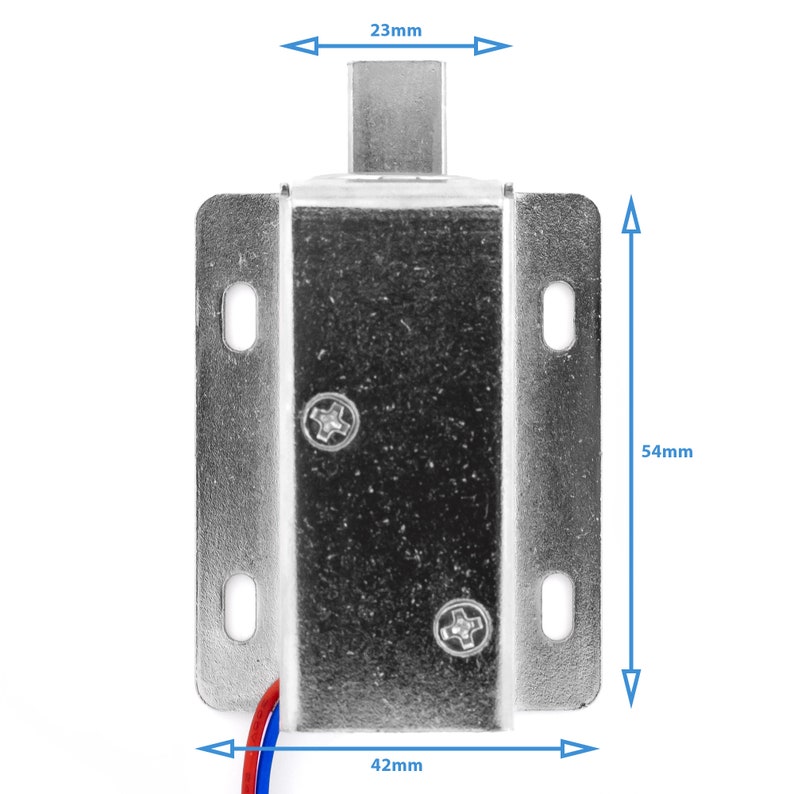 Down Solenoid Latch 12V 0.4A Electric Lock Normally Closed - Etsy