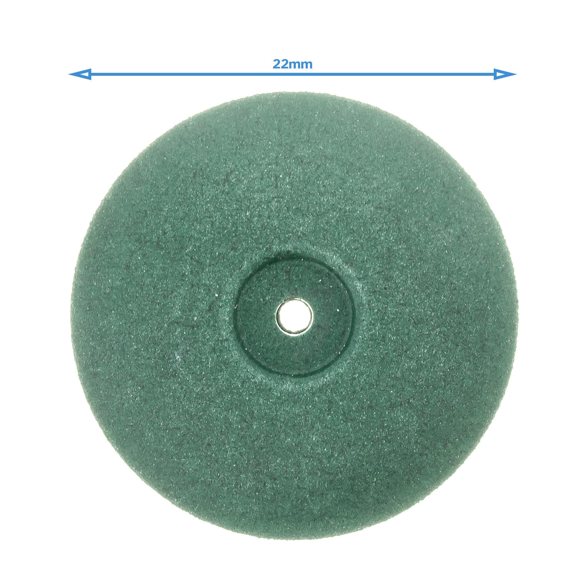12pcs 22mm Silicone Rubber Micro Abrasives Polishing Wheel Disk Fine ...