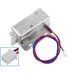 Left Solenoid Latch 12V 0.4A Electric Lock Normally Closed Electronic ...