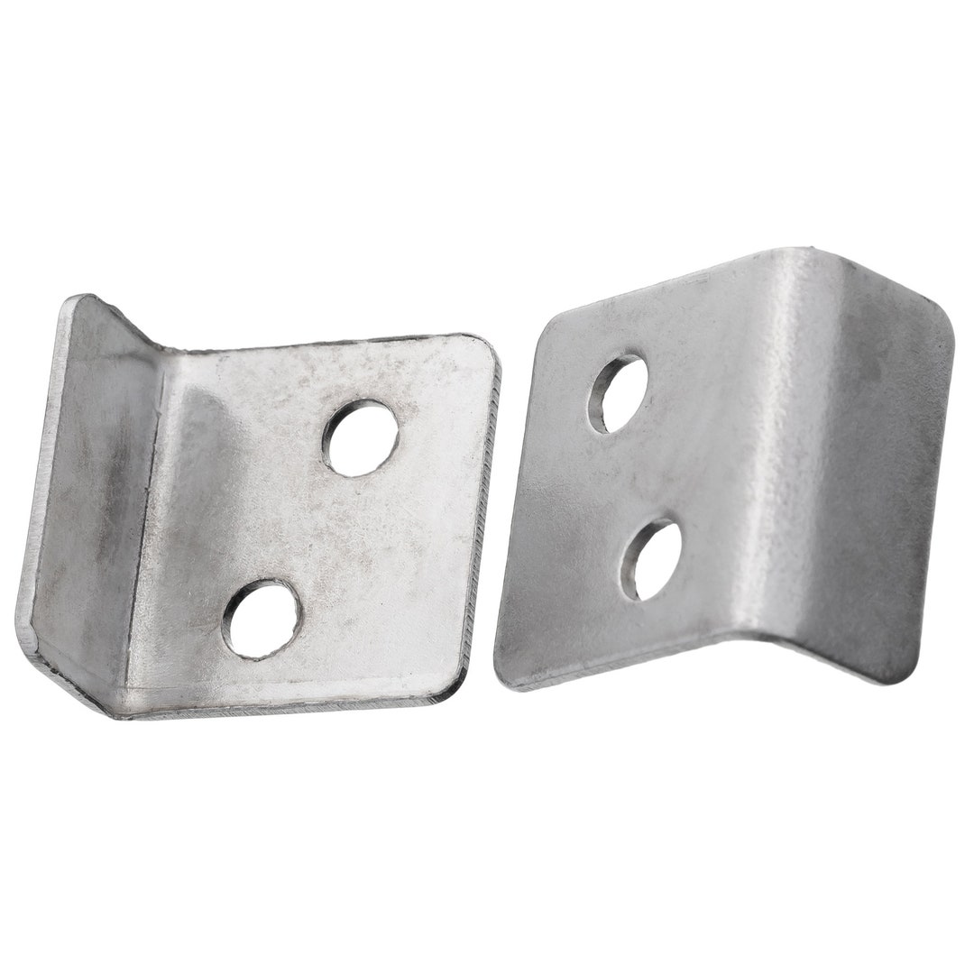 2pcs 20mm Angled Strike Plate 90 Degree Door Lock Latch Striking ...