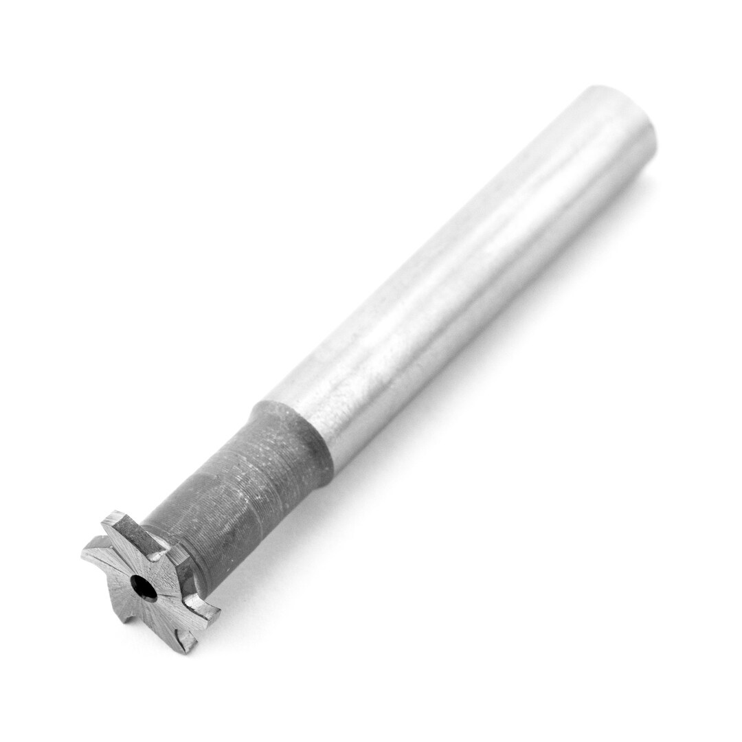 12mm X 1.5mm HSS T Slot Cutter 6 Flute Blade Woodruff Cutting Alloy ...