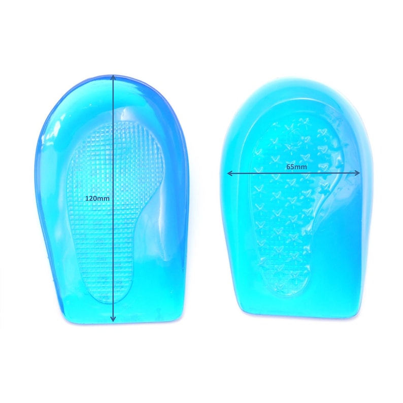 Large 120mm Heel Angle Correction Gel Soft Silicone for Inward or ...