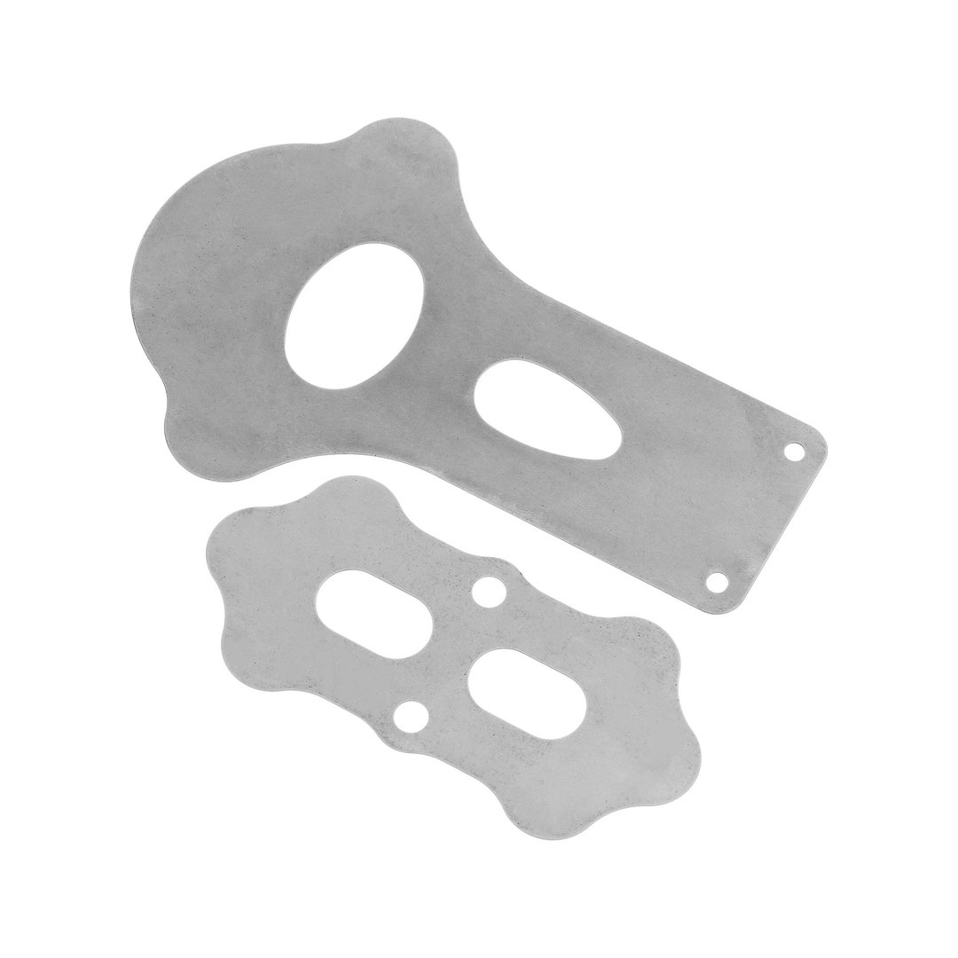 2pcs 115mm & 85mm Cast Steel Air Compressor Reed Valve Plate Fitting ...