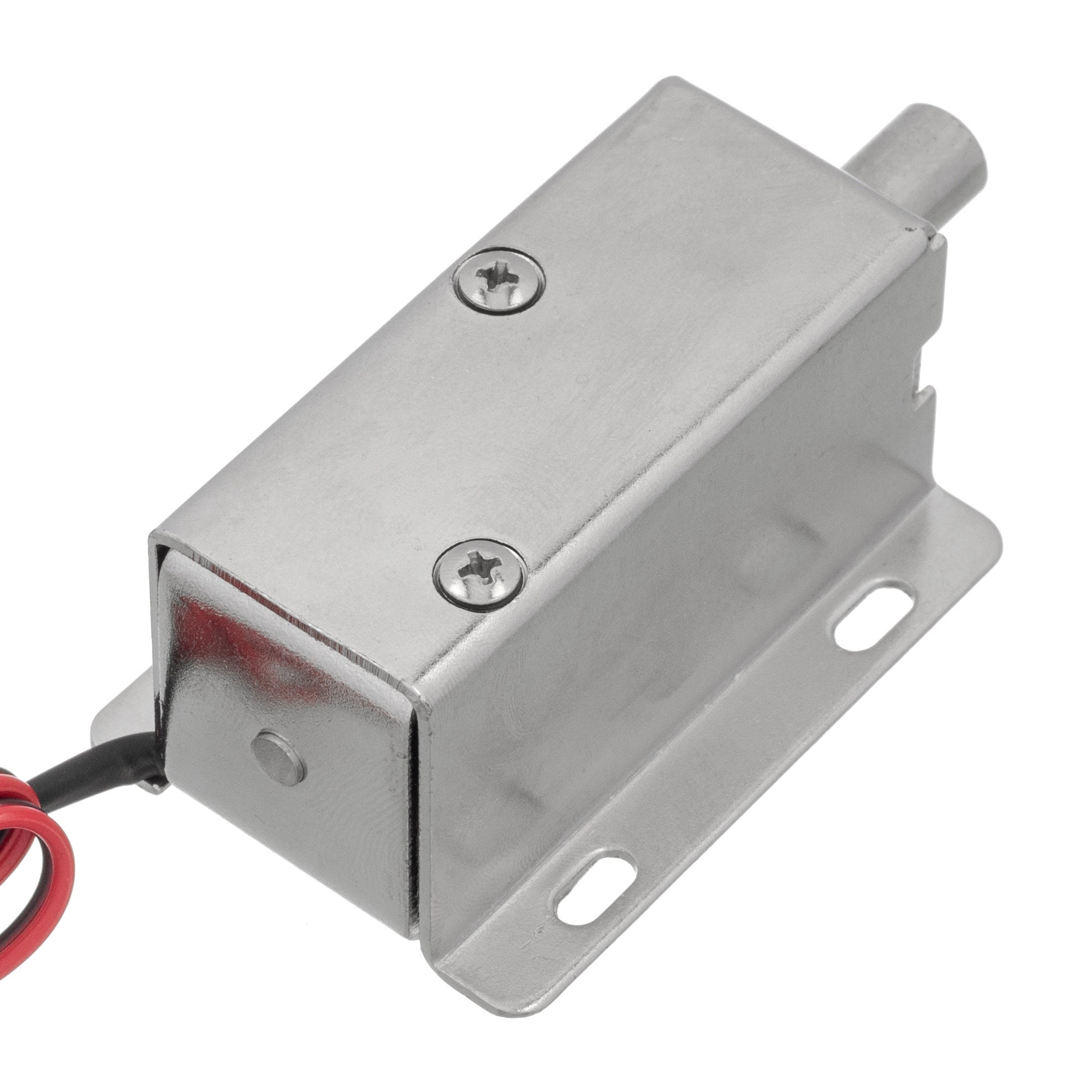 Round Electric Lock 12V 0.6A Solenoid Normally Closed Latch - Etsy