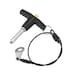 6mm X 20mm Ball Lock Pin With Cable & Black T Head Stainless Steel Quick Release Self Locking ...