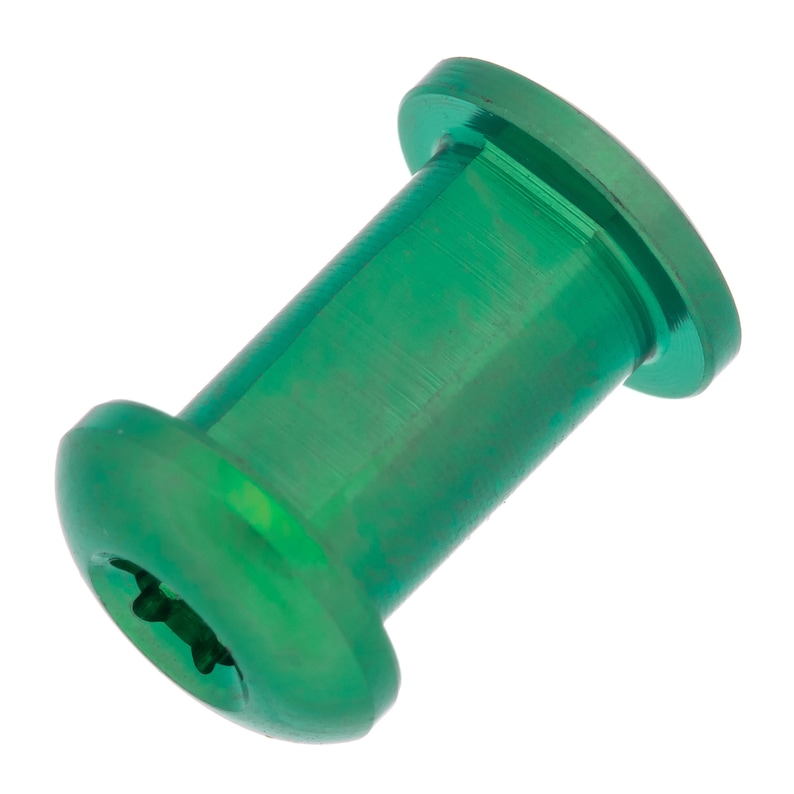 13pcs Green Titanium EDC Knife Handle Rivet Set Torx Dome Head Screw ...