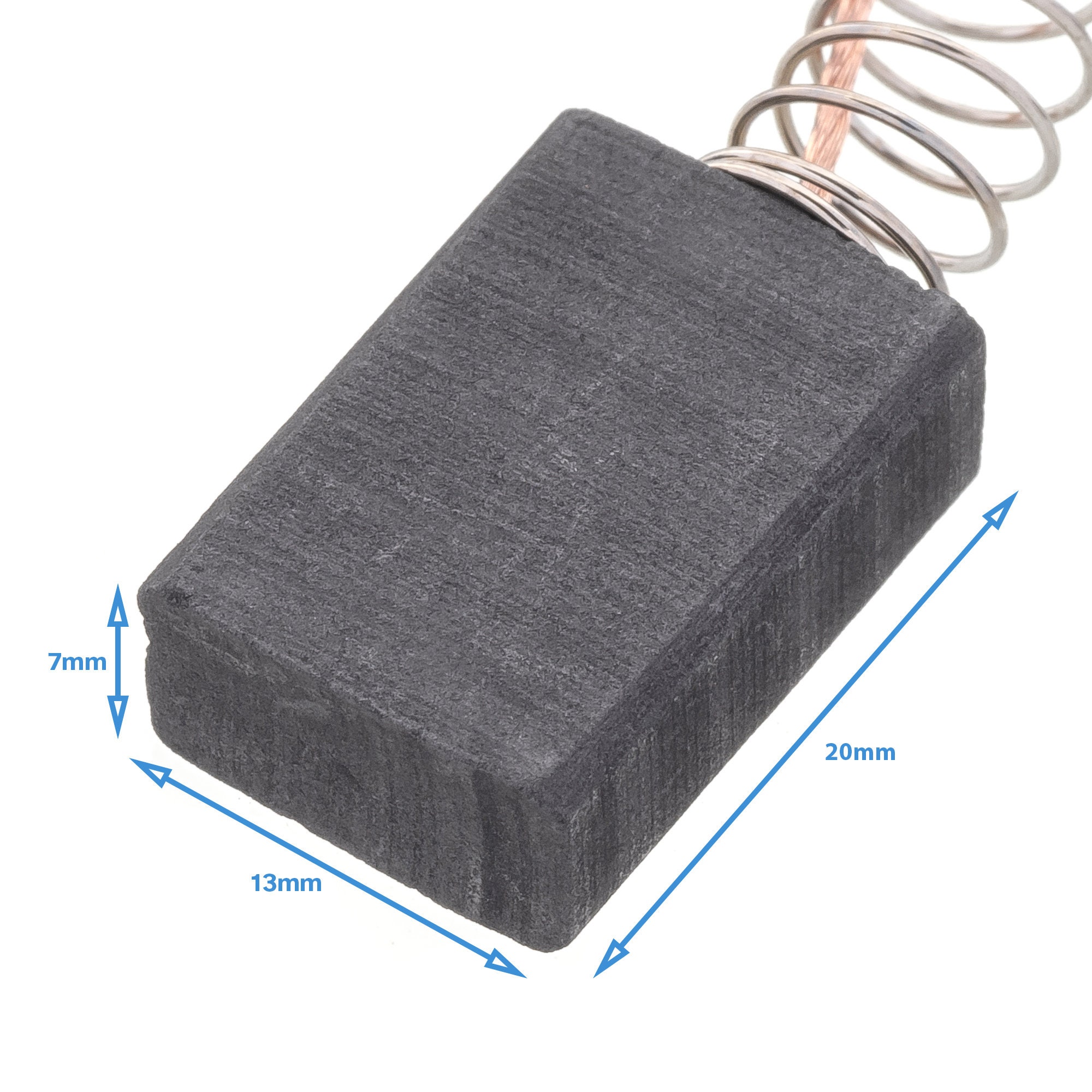 2pcs 20mm X 13mm X 7mm Carbon Motor Brush Spring Coil Copper - Etsy