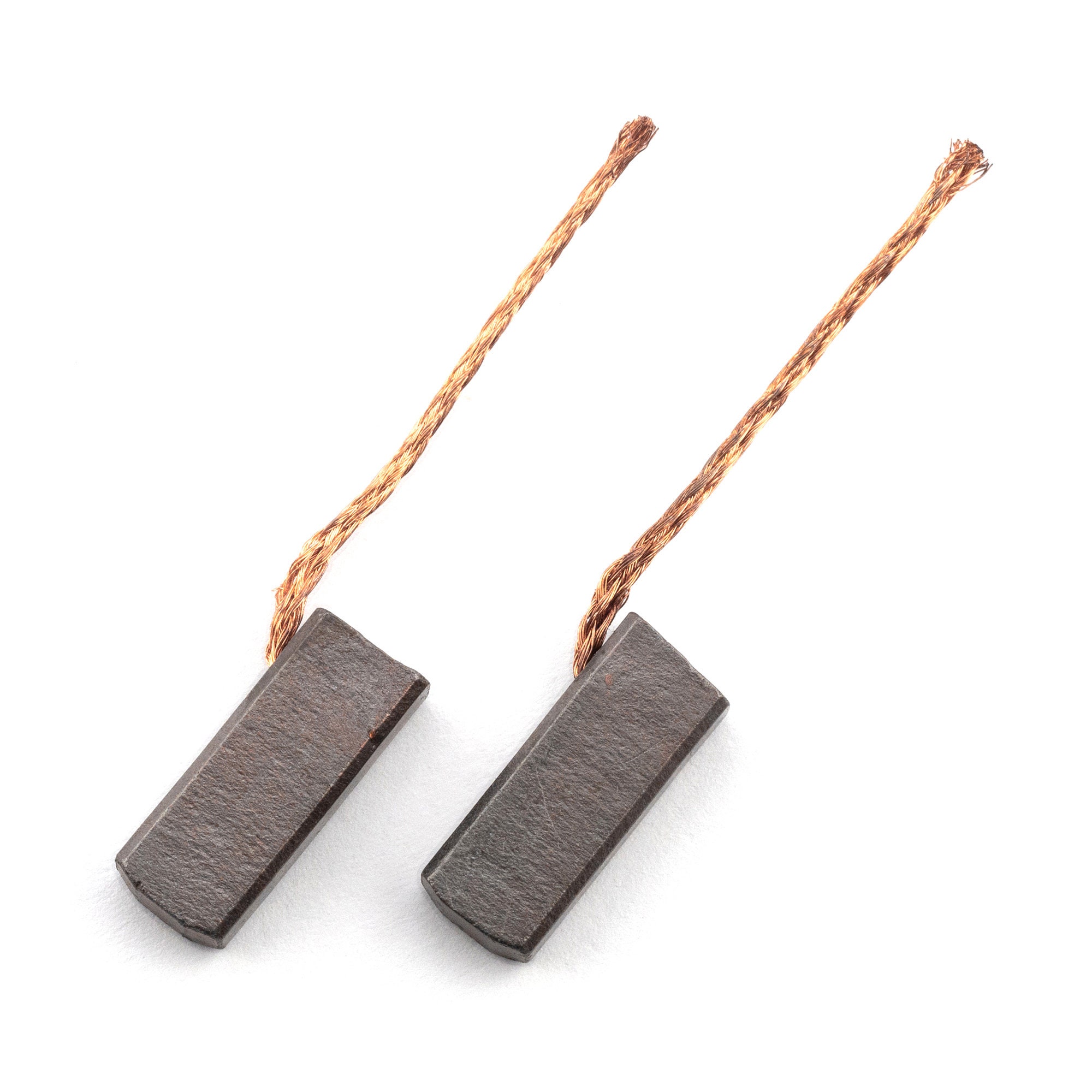 2pcs 14mm X 6mm X 4mm Carbon Motor Brush Copper Wire Electric ...