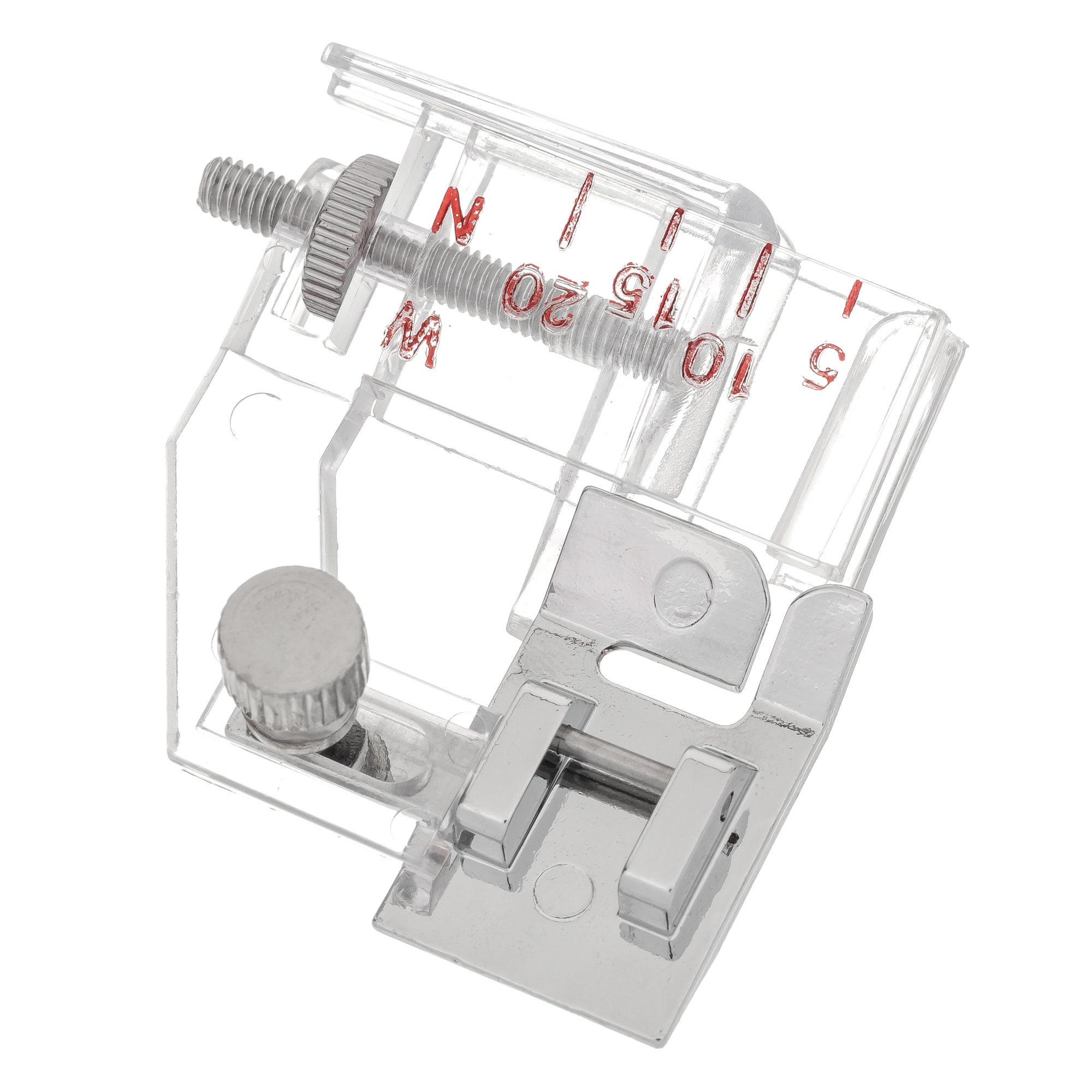Adjustable Bias Binder Presser Foot Snap on With Clear Plastic Tape ...