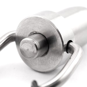 6mm X 40mm Quick Release Ball Lock Pin With 26cm Wire Cable Stainless ...