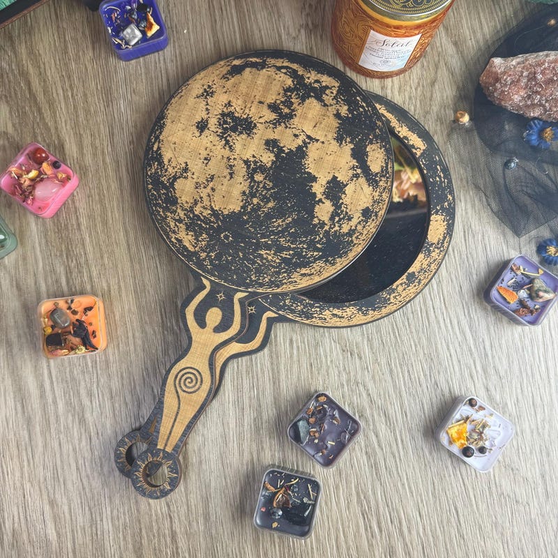 Feminine Compact Mirror - Etsy