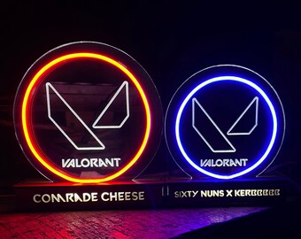 Valorant Lamp Gift - Etsy