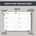 2024 Running Journal, Dated Training Planner and Tracker, 52 Week ...